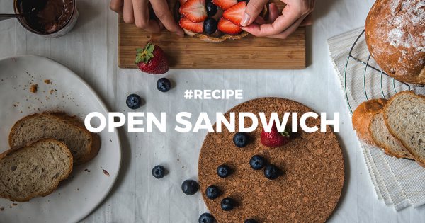 Morning Snack: Open Sandwich Recipe - BKKMENU