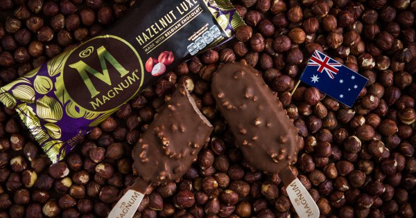 ใหม่! Magnum Hazelnut Luxe ไอศกรีมรสเฮเซลนัทเคลือบช็อกโกแลตเบลเยี่ยมแท้ ...